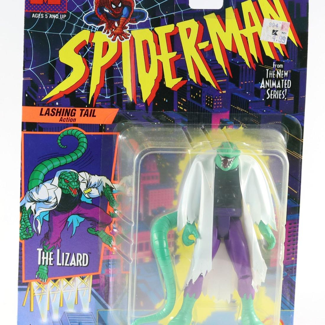 Spider-Man Animated Series THE LIZARD Lashing Tail Figure 1994 Toybiz
