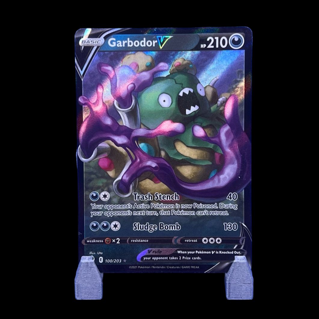 2021 Pokémon Garbodor V Evolving Skies Ultra Rare 100/203