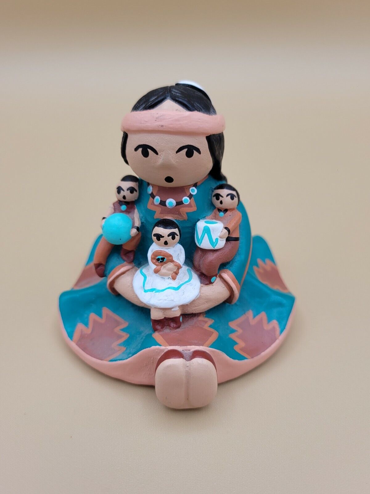 Whitefeather Studios Native American Storyteller Doll with Children ...