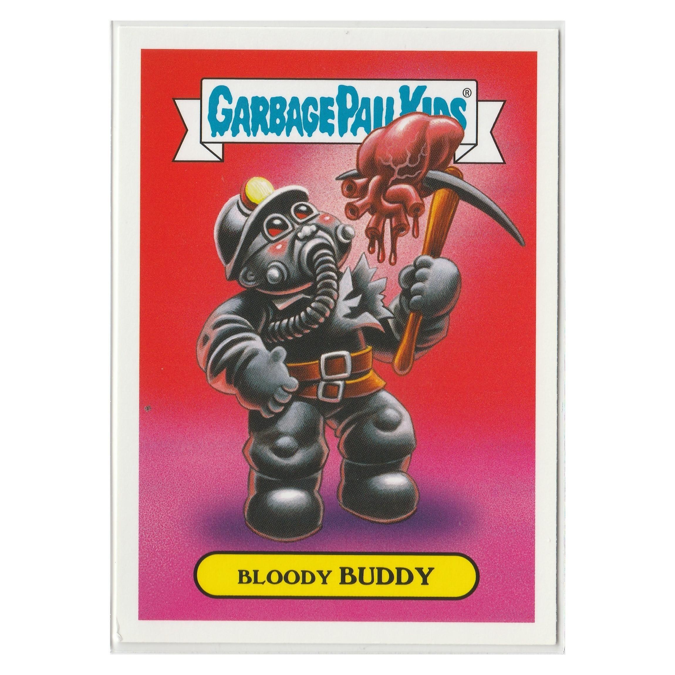 Garbage Pail Kids Bloody Buddy Slasher Film Sticker #9a of 15 2019 ...