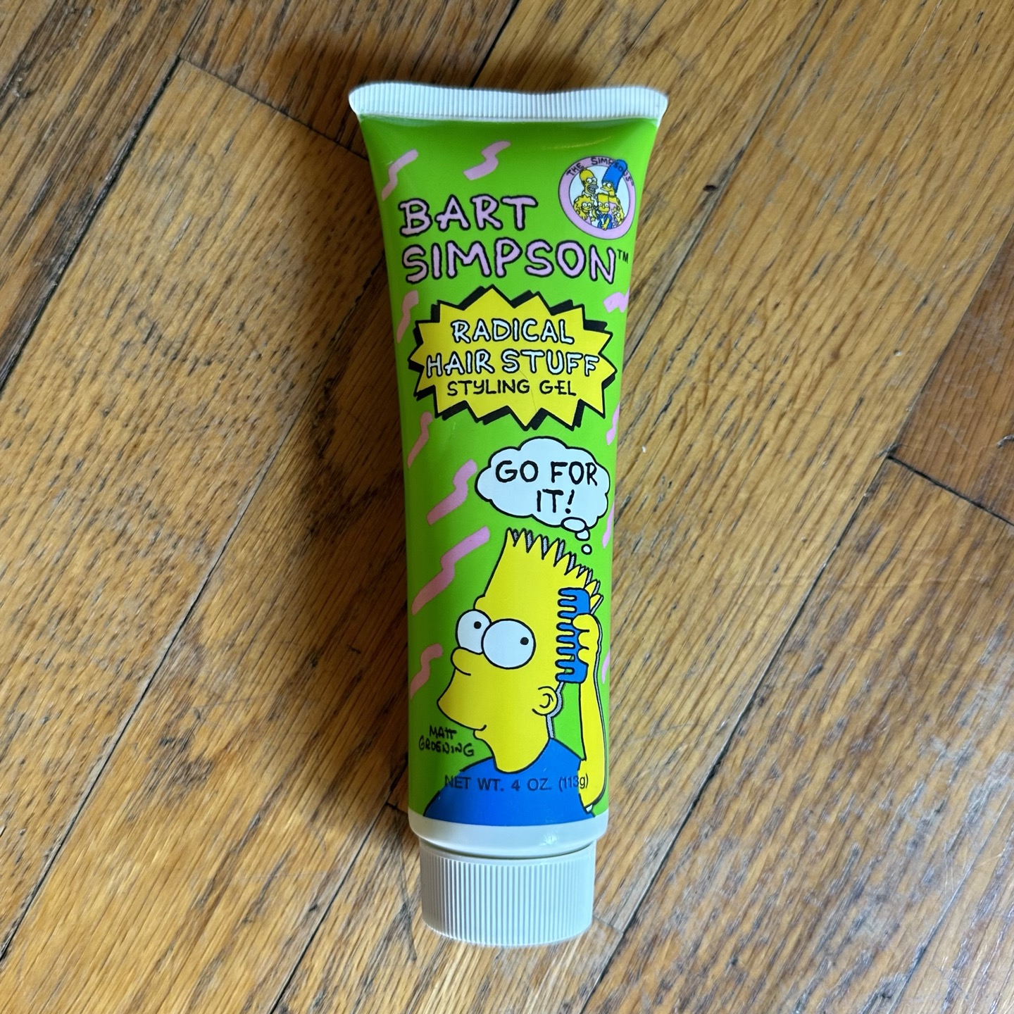 Bart Simpson Hair Gel (Cosrich, 1990)