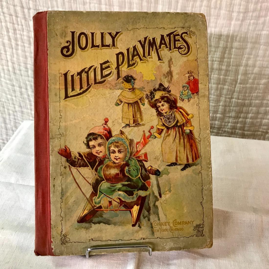 Antique "Jolly Little Playmates", a Favorite Story and Picture Book for ...