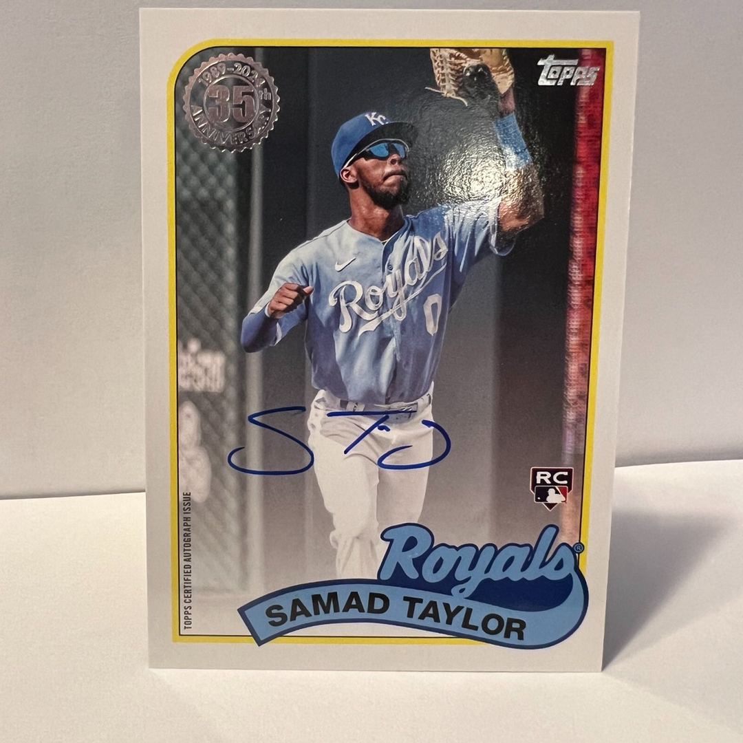2024 Topps Series 1 Samad Taylor 1989 Auto