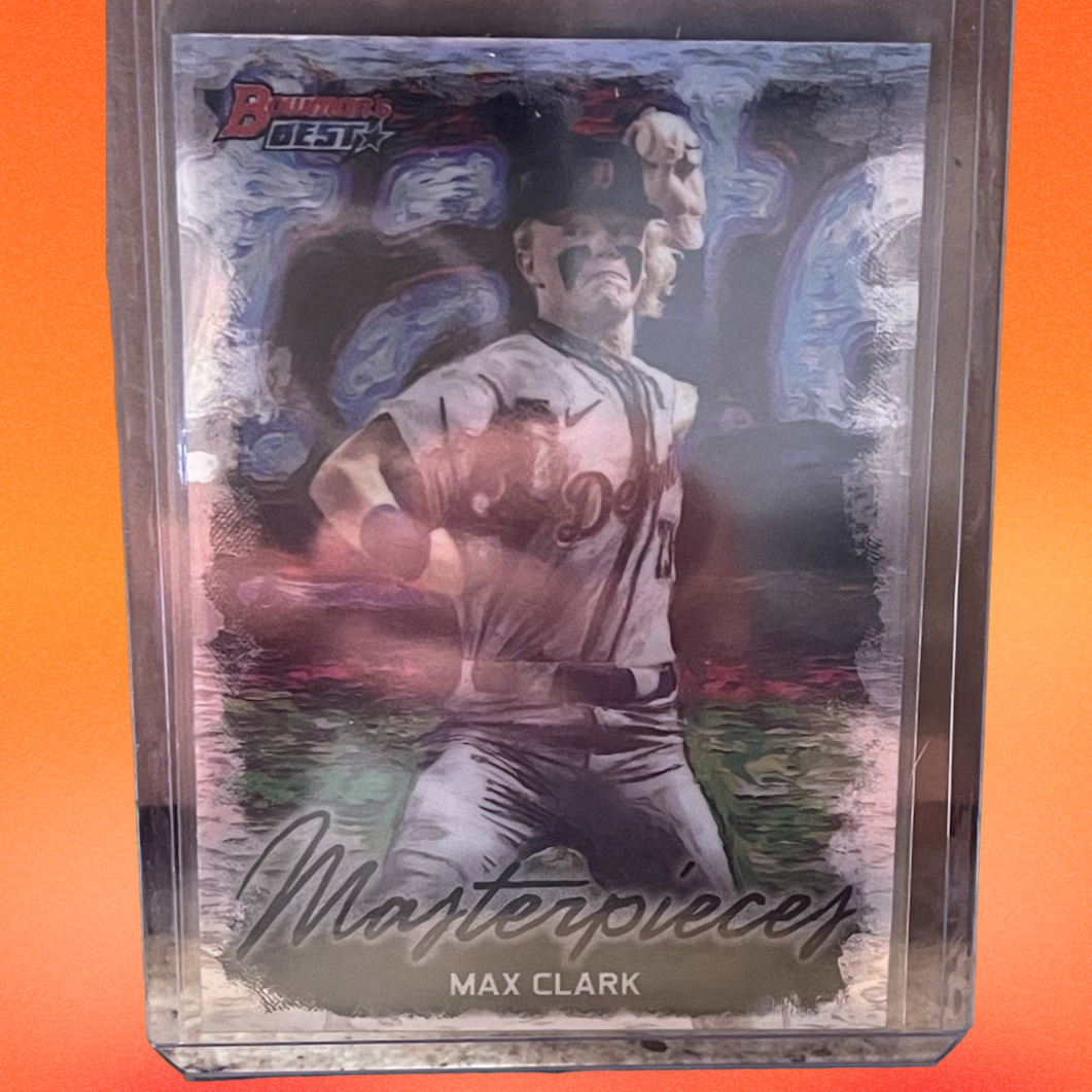2023 Bowman’s Best Max Clark Masterpieces BM-12 Detroit Tigers