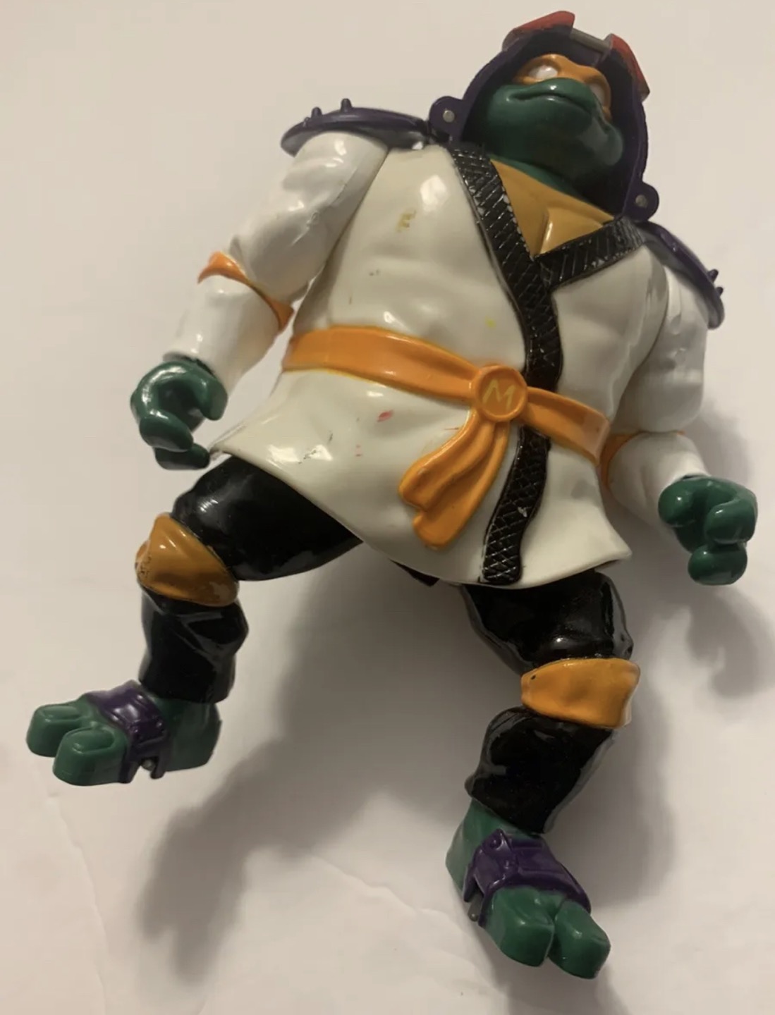 1993 TMNT Michelangelo Karate Samurai Action Figure Vintage Rare Y2K