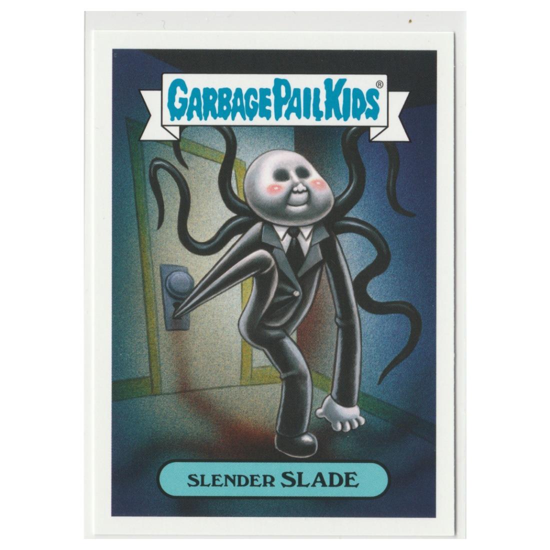 Garbage Pail Kids Slender Slade Folklore Monster Sticker #3a of 5 2019 ...