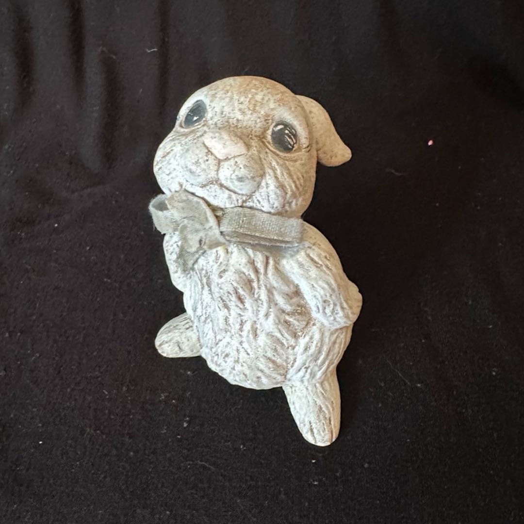 Ceramic Bunny Figurine
