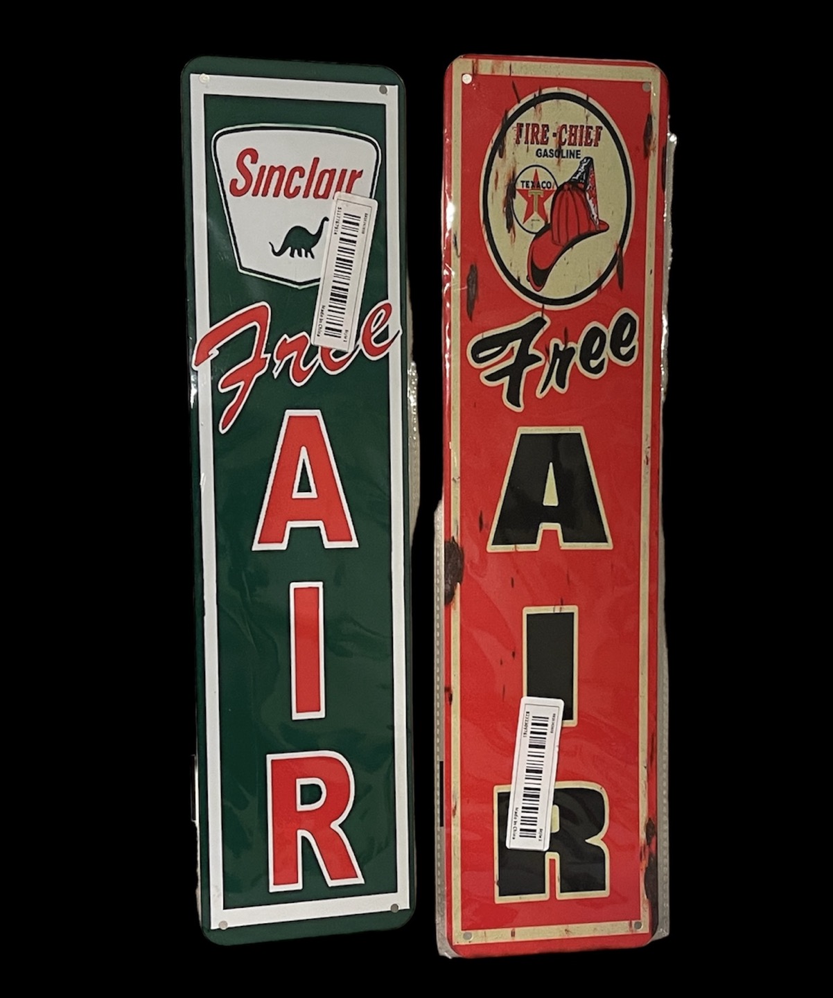 New Reproduction Sinclair & Texaco Gas Station Signs