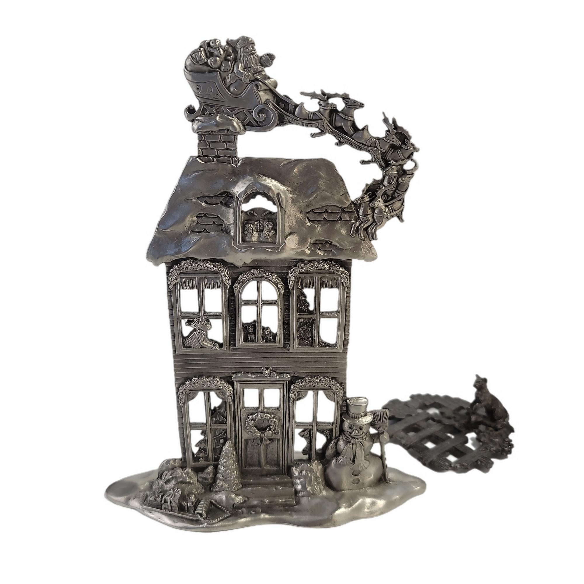 Cat & Seagull Pewter Sculpures With Dog On Side Sir150Holiday