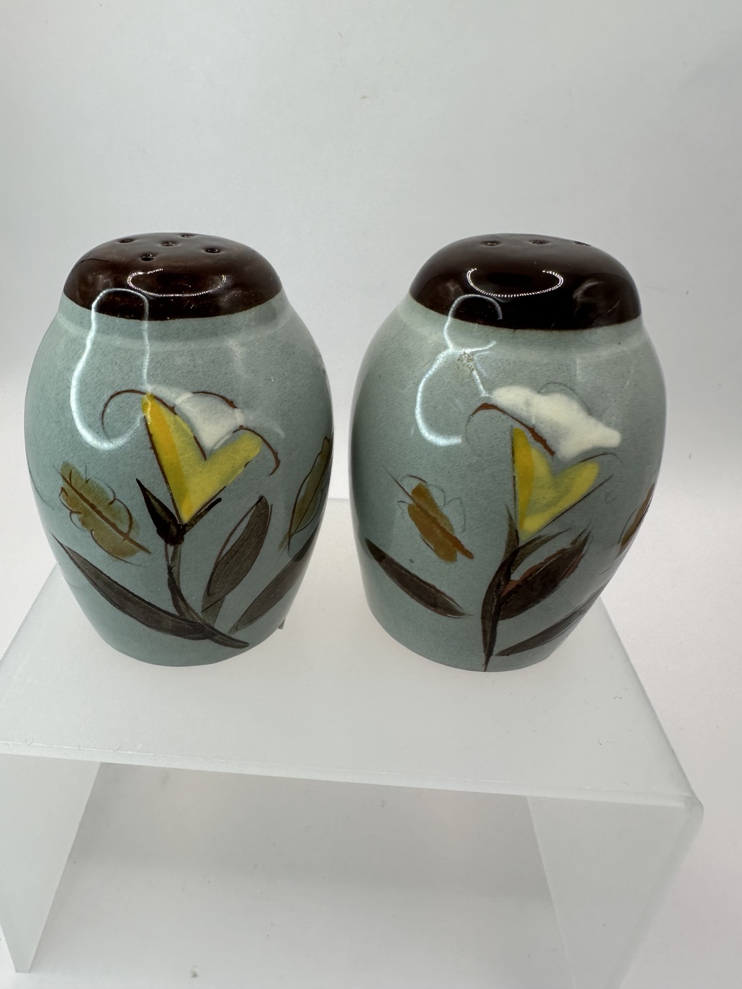 Stangl Pottery Golden Harvest Salt and Pepper Shakers 3"