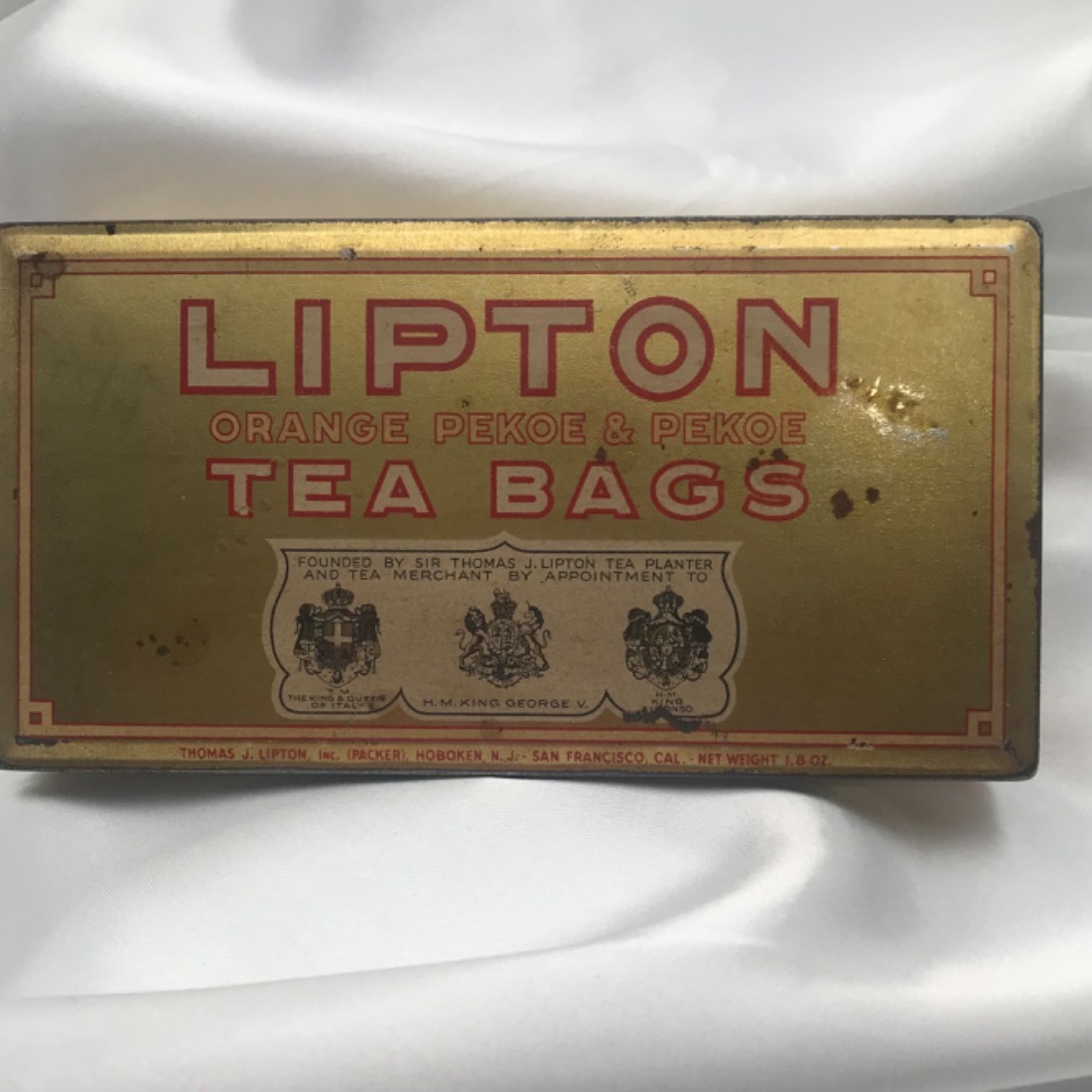 Lipton Tea Tin