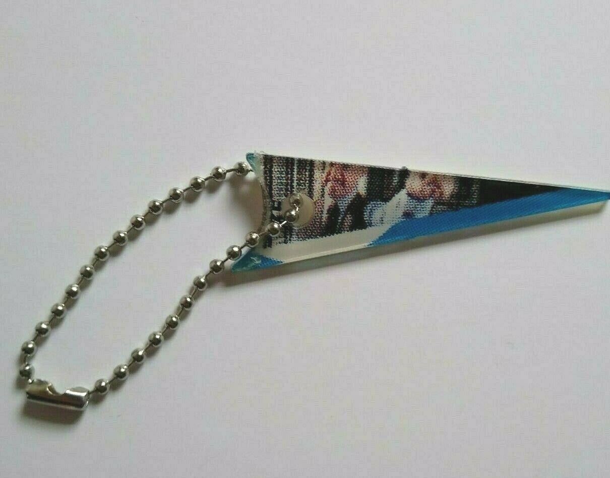 Spider-Man Pinball Machine Keychain Game Plastic Promo FlagF Original #7