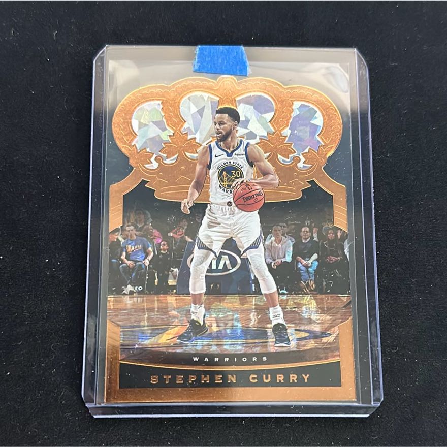 2020-21 Panini Crown Royal Stephen Curry Bronze Cracked Ice