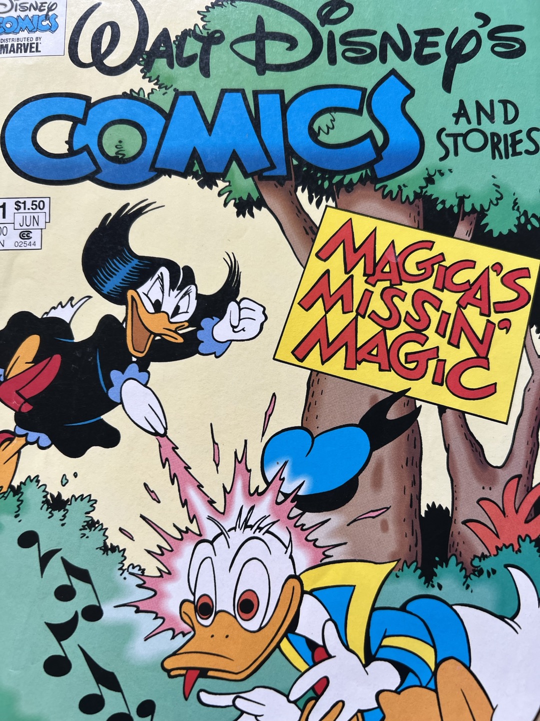 Walt Disney's Comics And Stories Magica's Missin Magic #591 (cab)