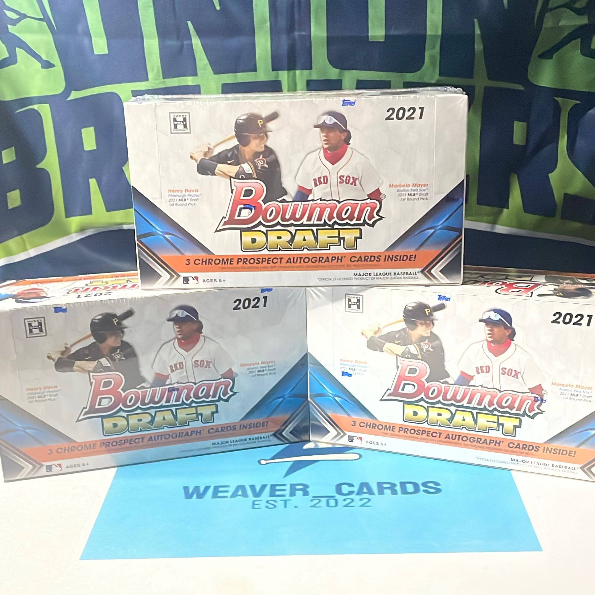 Philadelphia Phillies - 2021 Bowman Draft 3 Jumbo Break