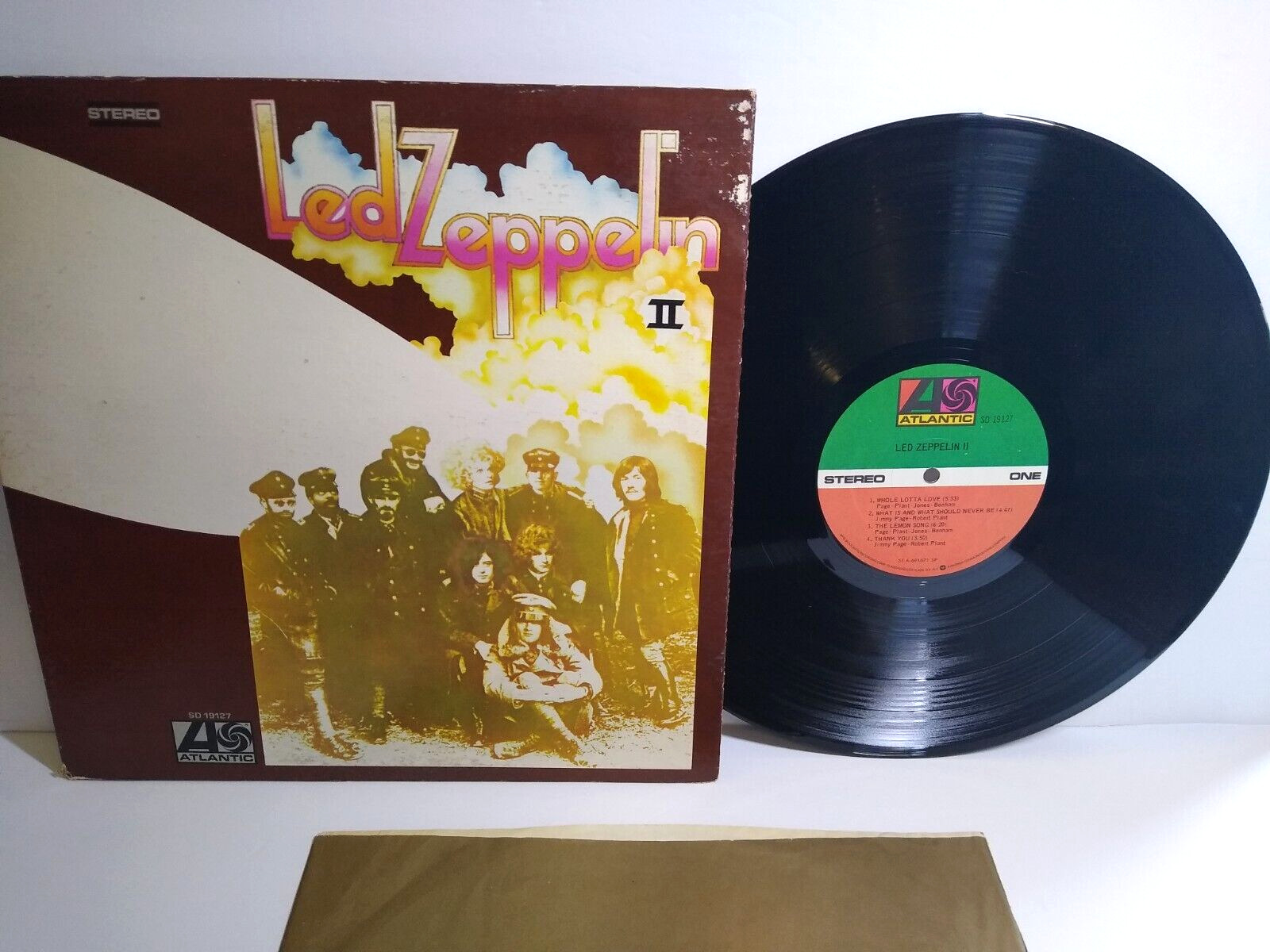 Led Zeppelin II Vinyl LP Record Album Classic Hard Rock 1977 Whole ...