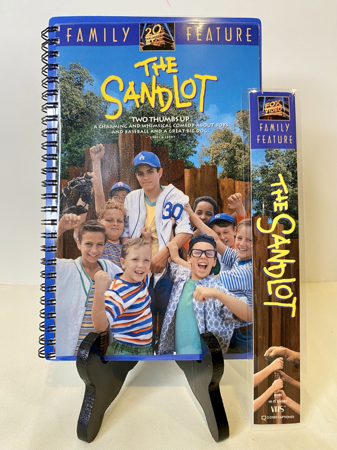 Sand Lot VHS Box Notebook And Bookmark