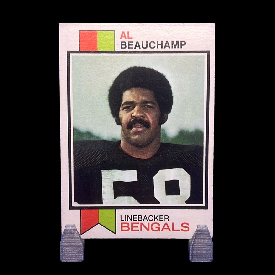 1973 Topps Al Beauchamp Cincinnati Bengals