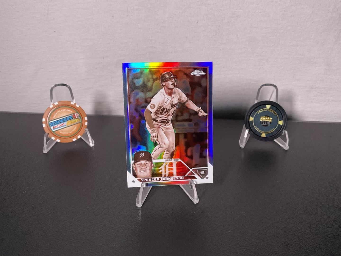 Spencer Torkelson Negative Refractor SP 2023 Topps Chrome #7