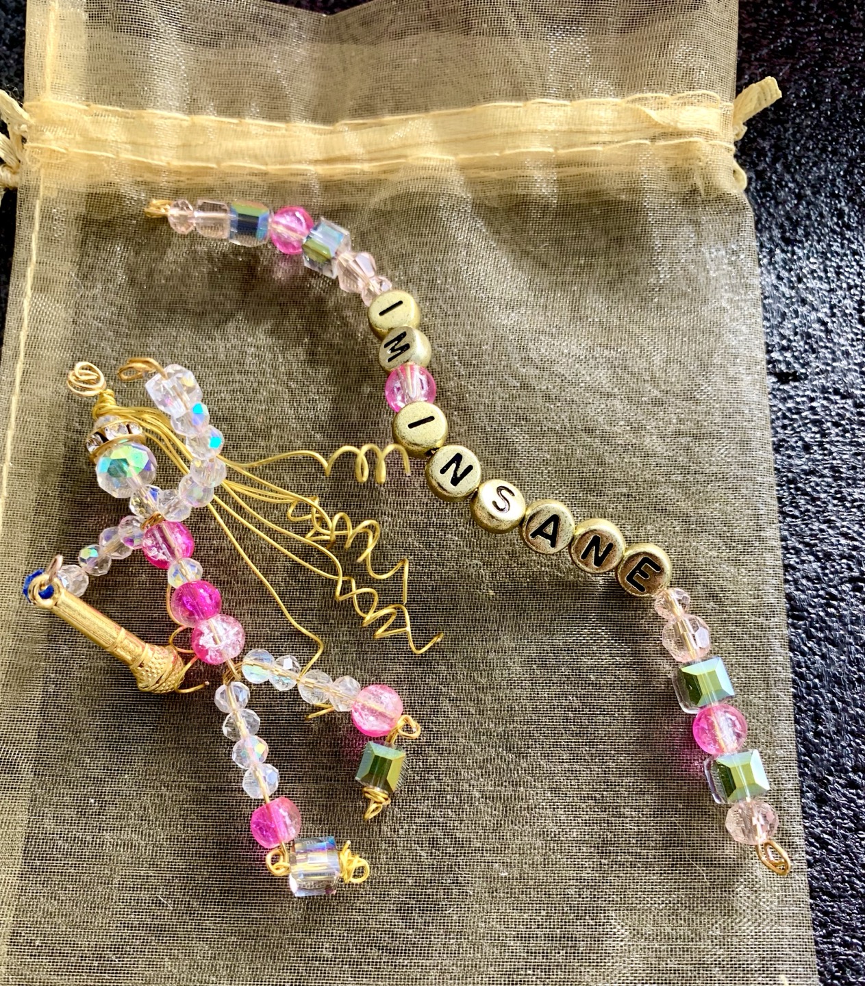 SWIFTIE BEAD DOLLS ‘BLANK SPACE’ BEAD DOLL Plus IM INSANE ‘SWIFTIE ...