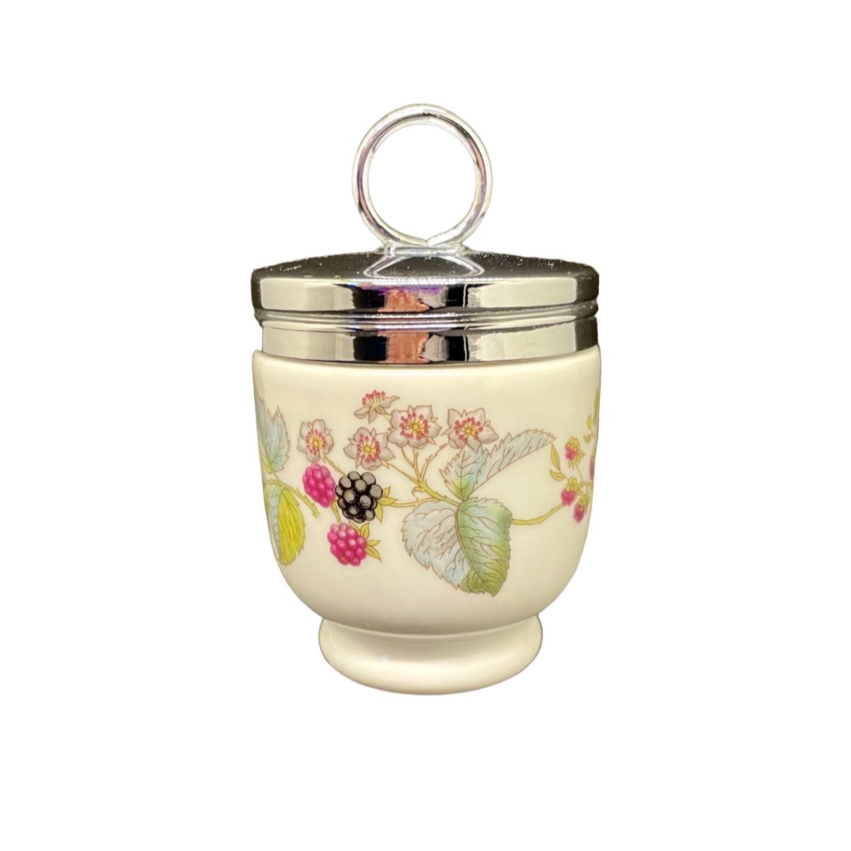 Vintage Royal Worcester Lavinia Blackberry Pattern Egg Coddler Made In ...