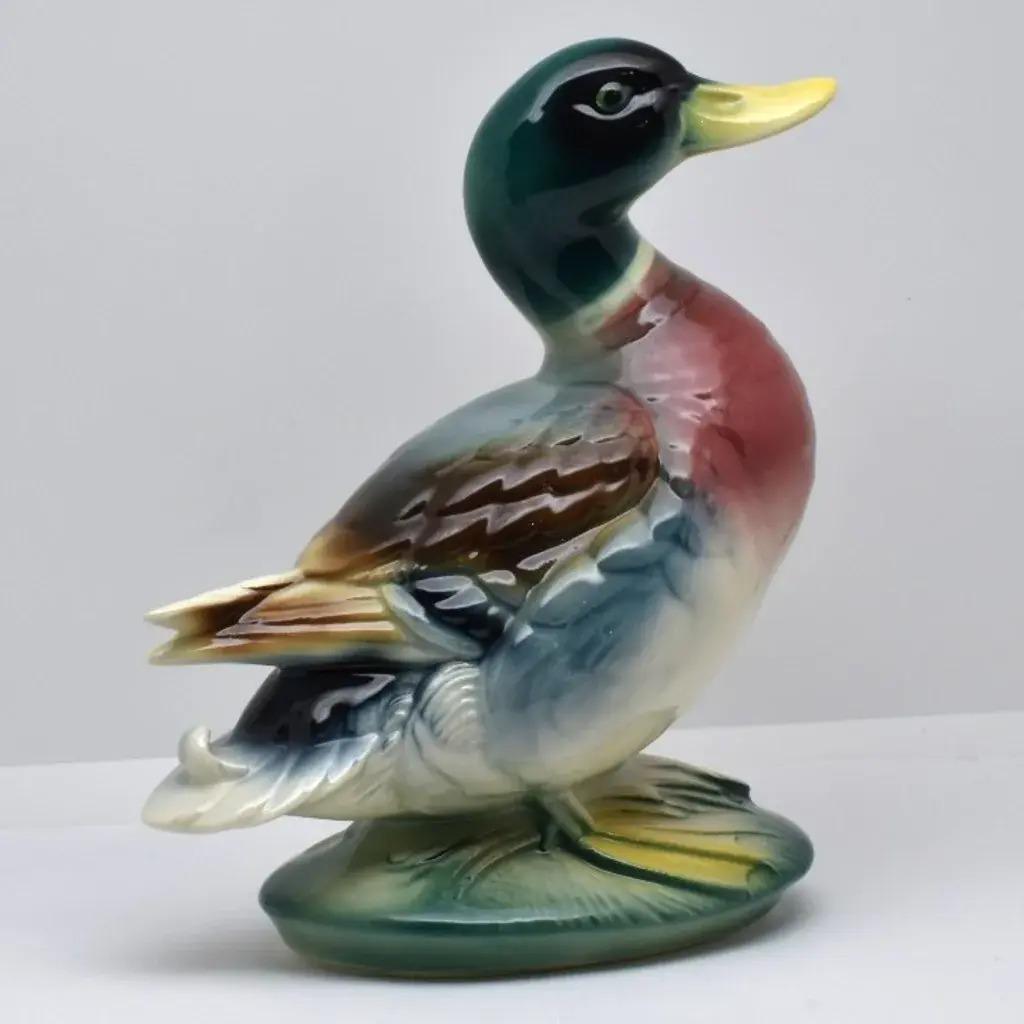 Vintage Ceramic Mallard Drake by Anthony D. Priolo