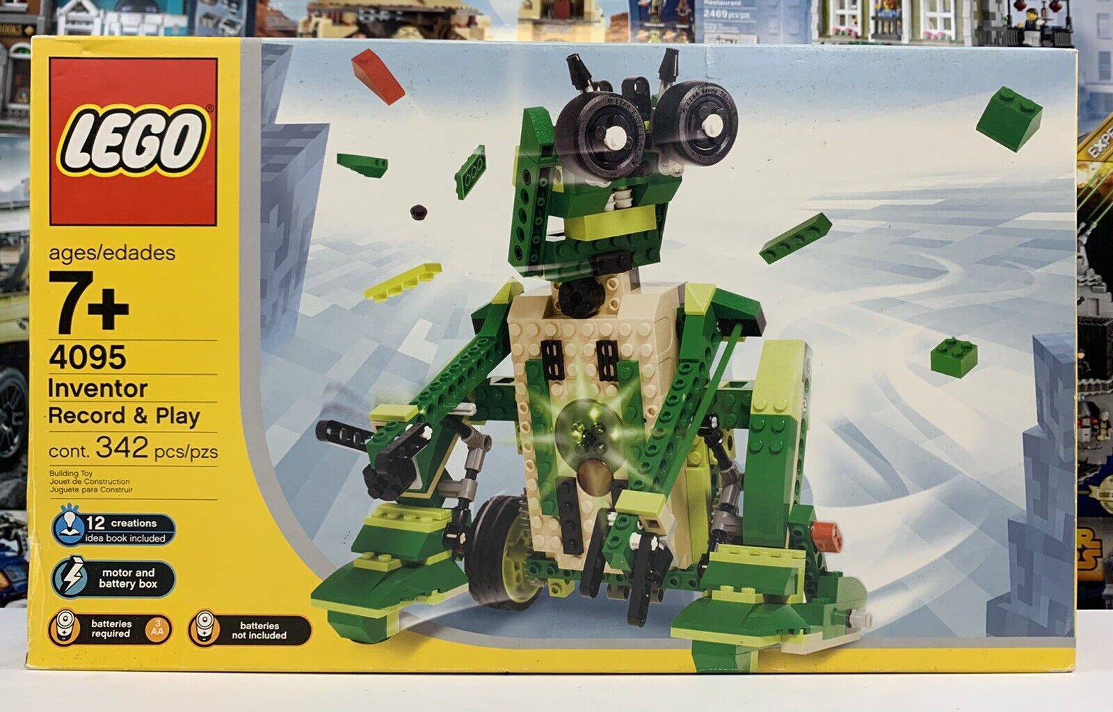 LEGO 4095 Inventor Record And Play, Brand New And Sealed