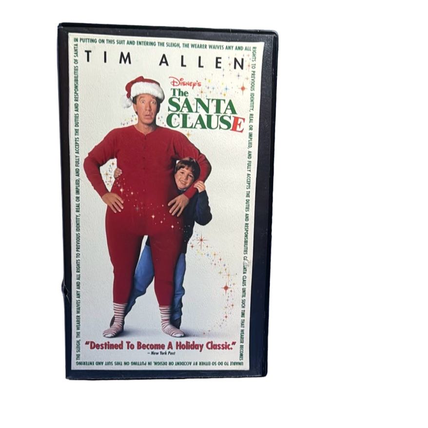 Disney’s The Santa Clause With Tim Allen VHS