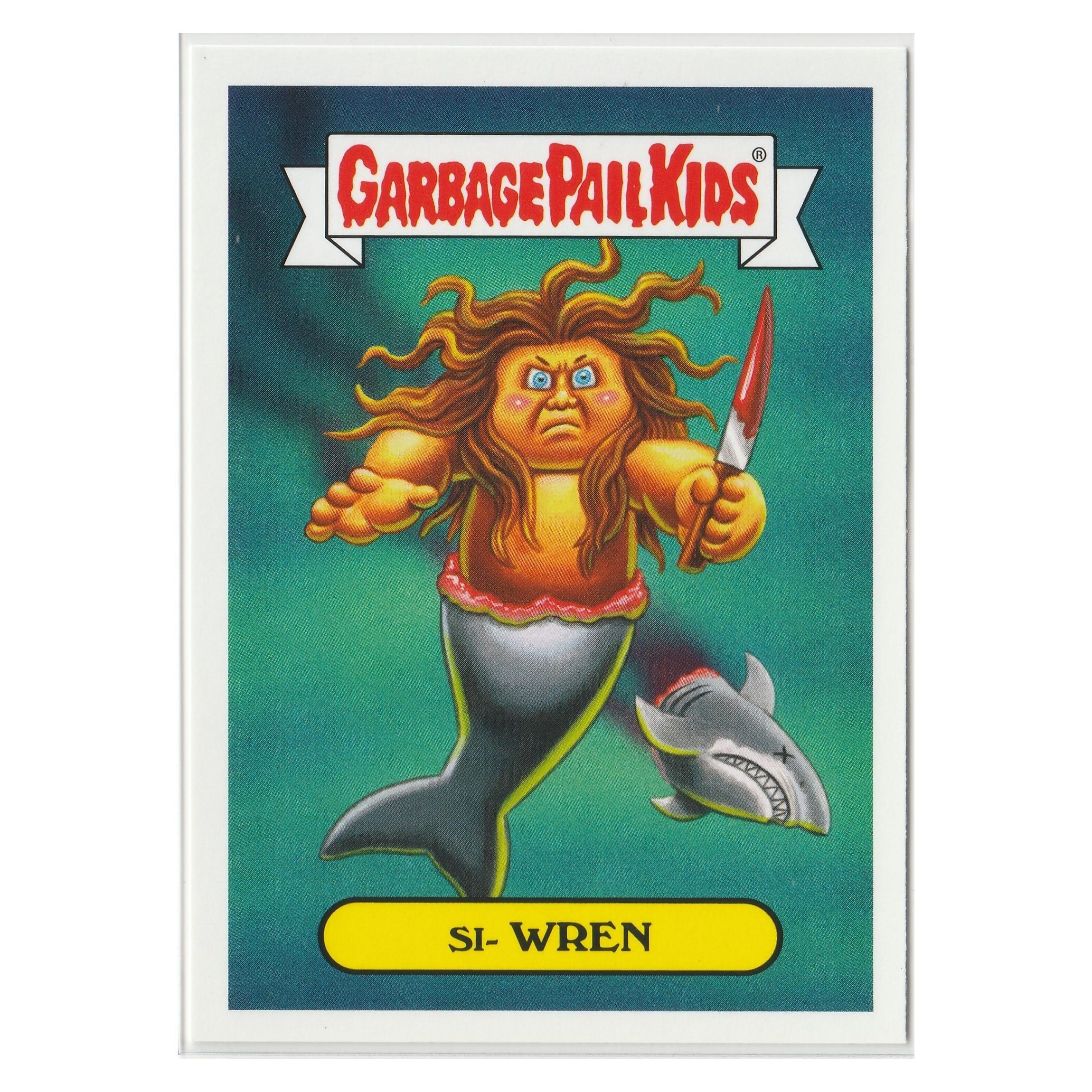 Garbage Pail Kids Si-Wren Folklore Monster Sticker #4a of 5 2019 ...