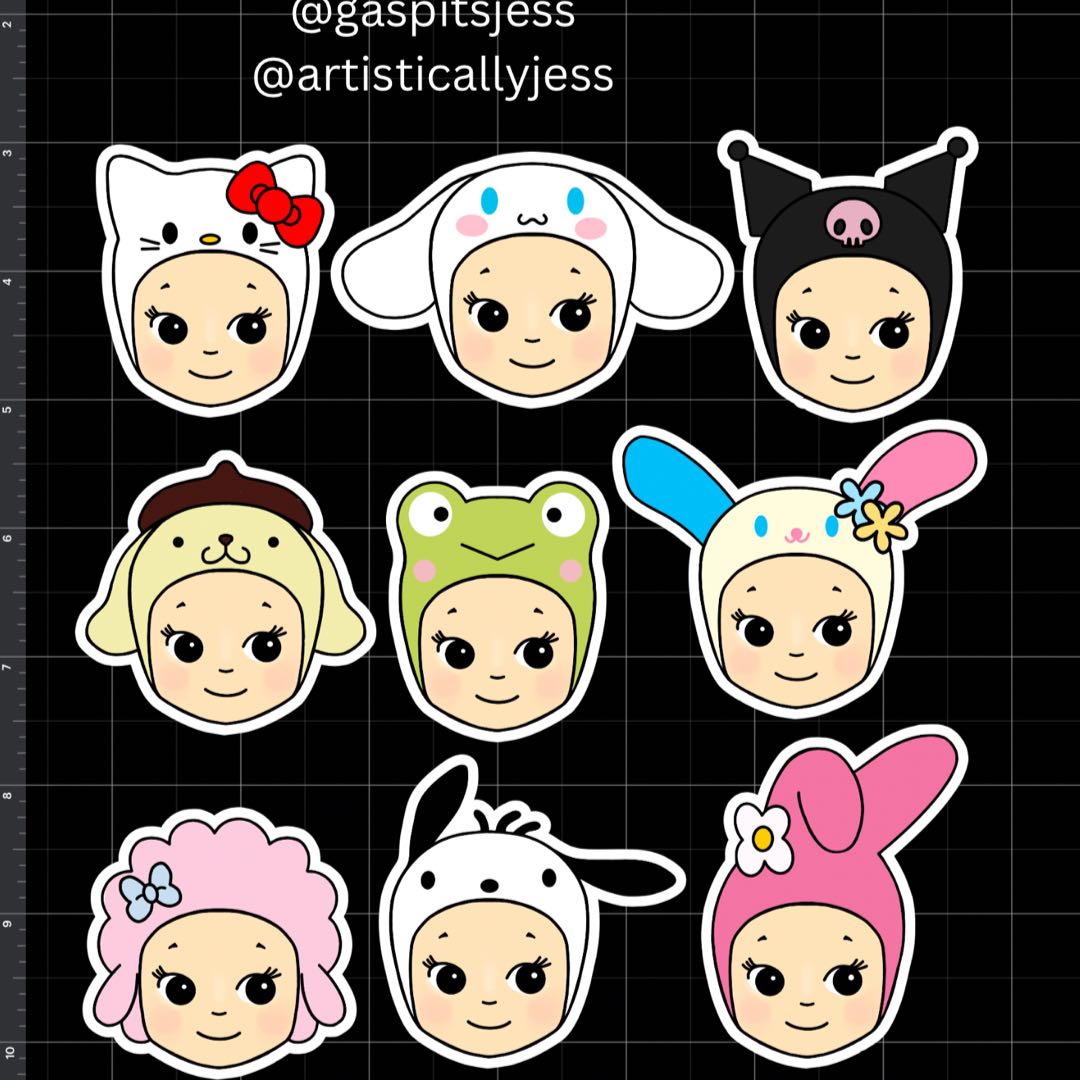 Sanrio x Sonny Angel Stickers