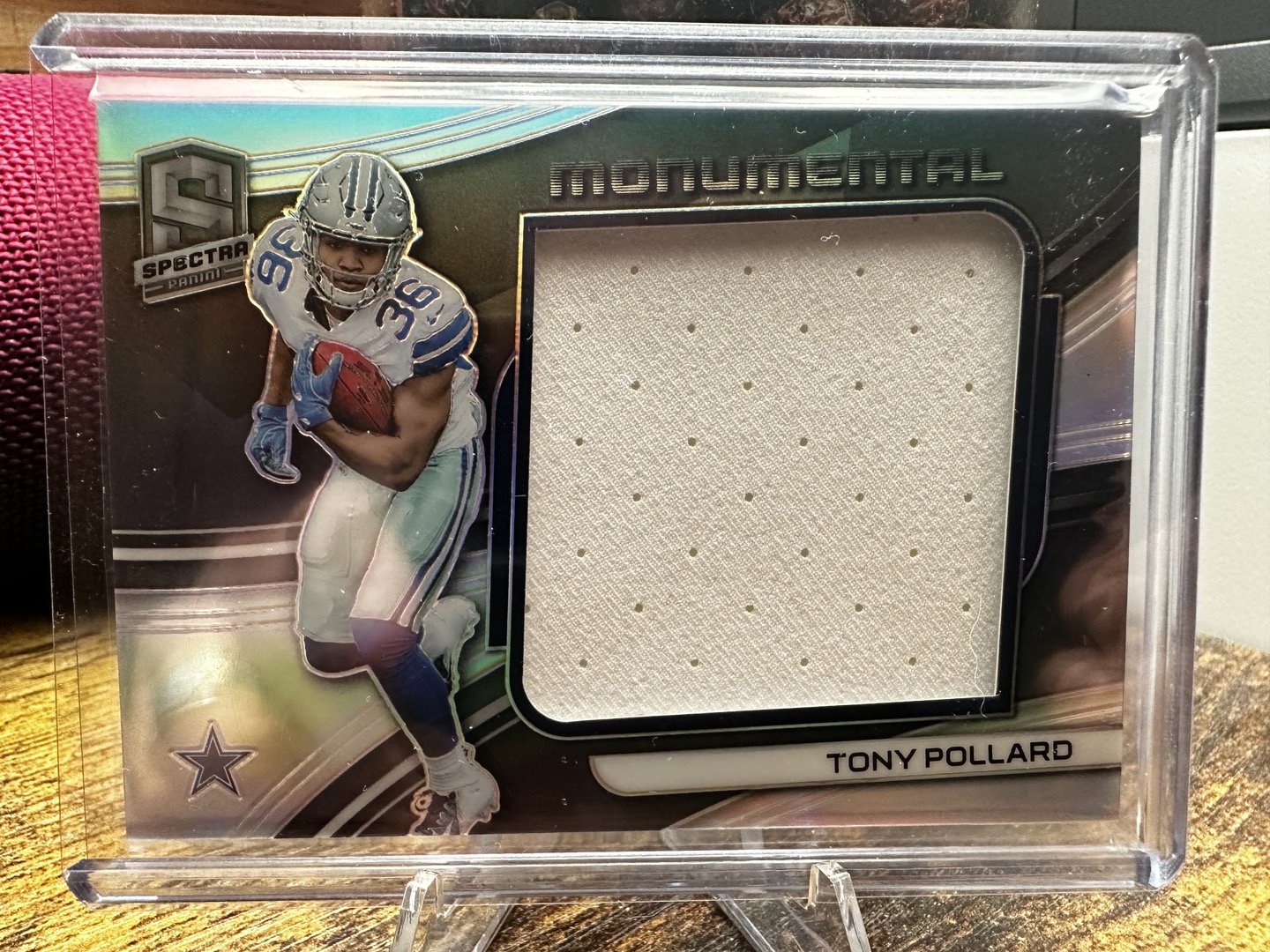2019 Spectra Rookie Tony Pollard