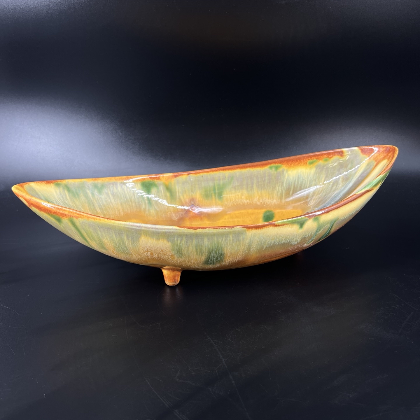 Royal Haeger R1745 Art Pottery Long Console Bowl Planter