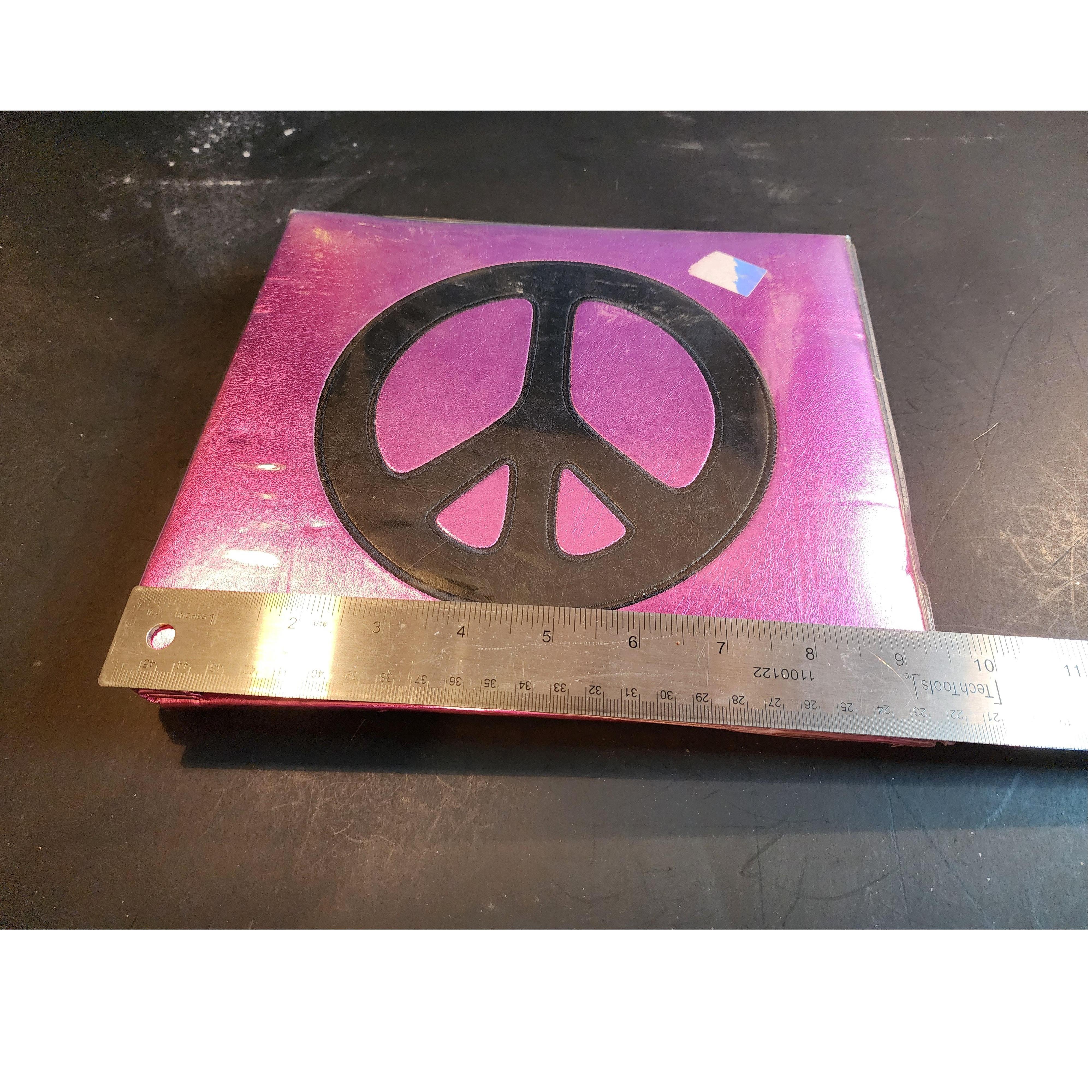 Peace Sign Scrapbook Album