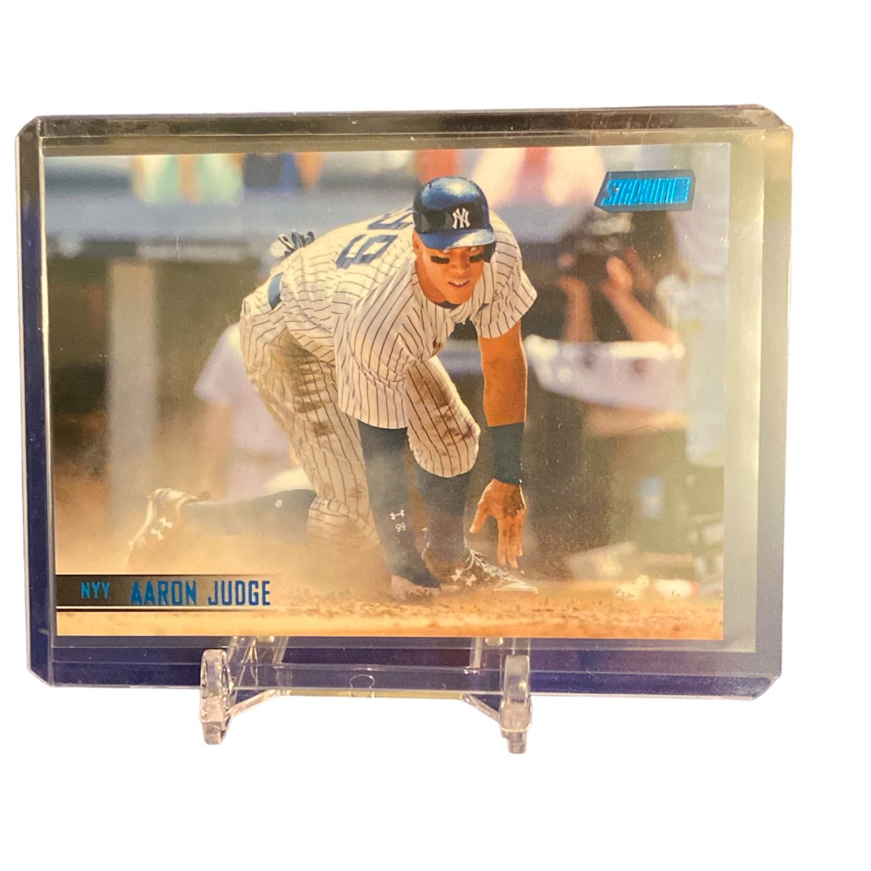 2021 Stadium Club Aaron Judge Blue 44/50 - New York Yankees