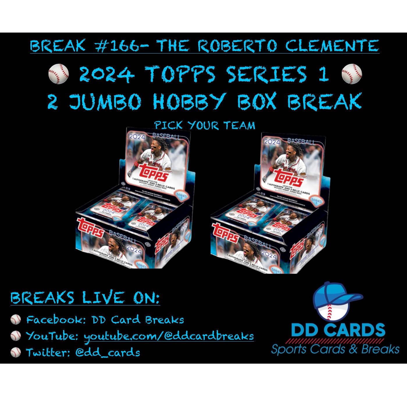 Washington Nationals - 2024 Topps Series 1- (2) Jumbo Hobby Box Rip ...
