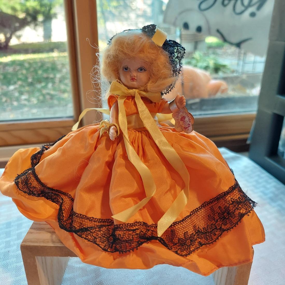 Old Mother Witch Hollywood Doll 1947 Nursery Rhymes Series 5" Bisque ...