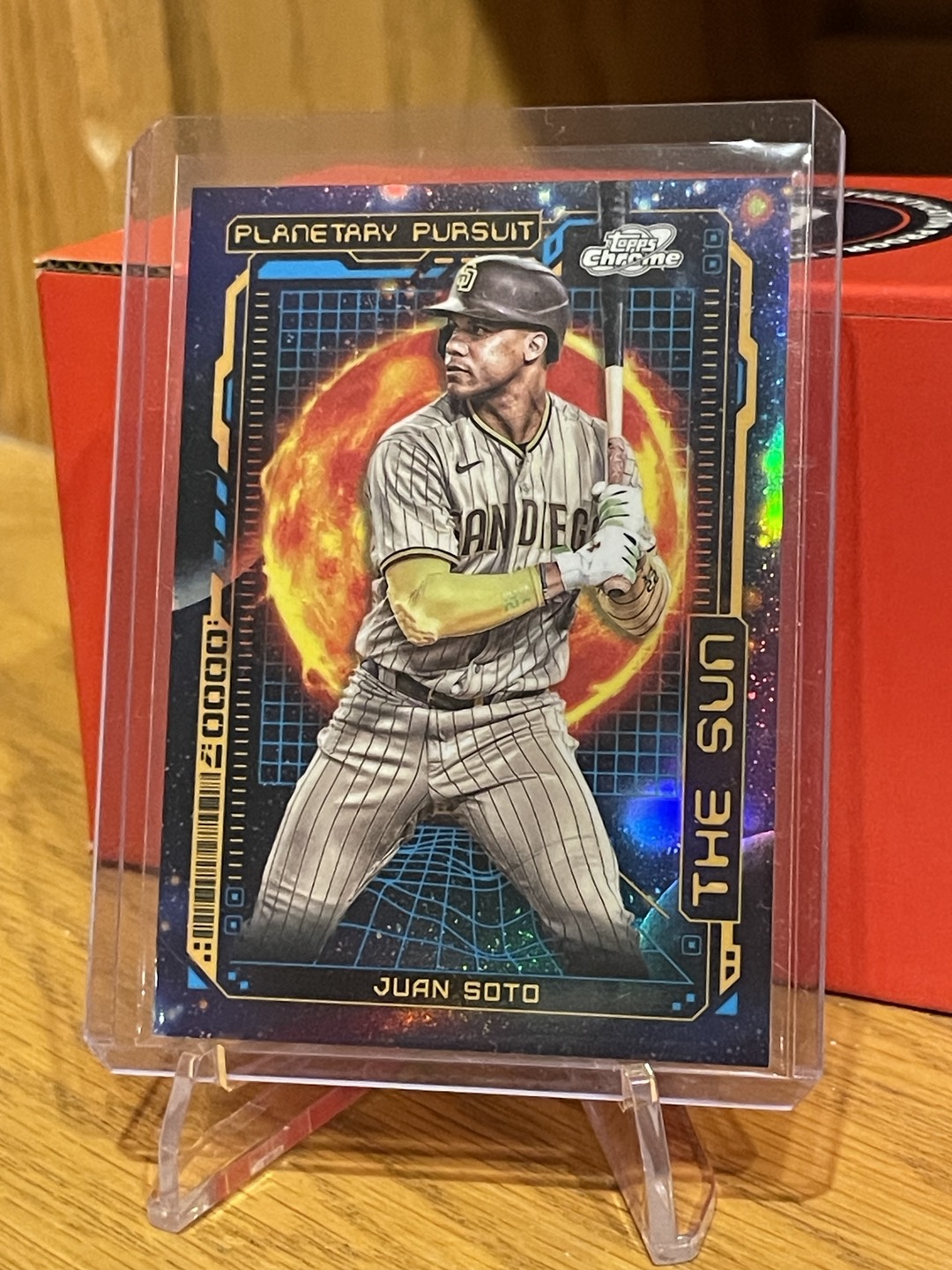 Juan Soto 2023 Cosmic Planetary Pursuit The Sun PPS-10 - San Diego Padres