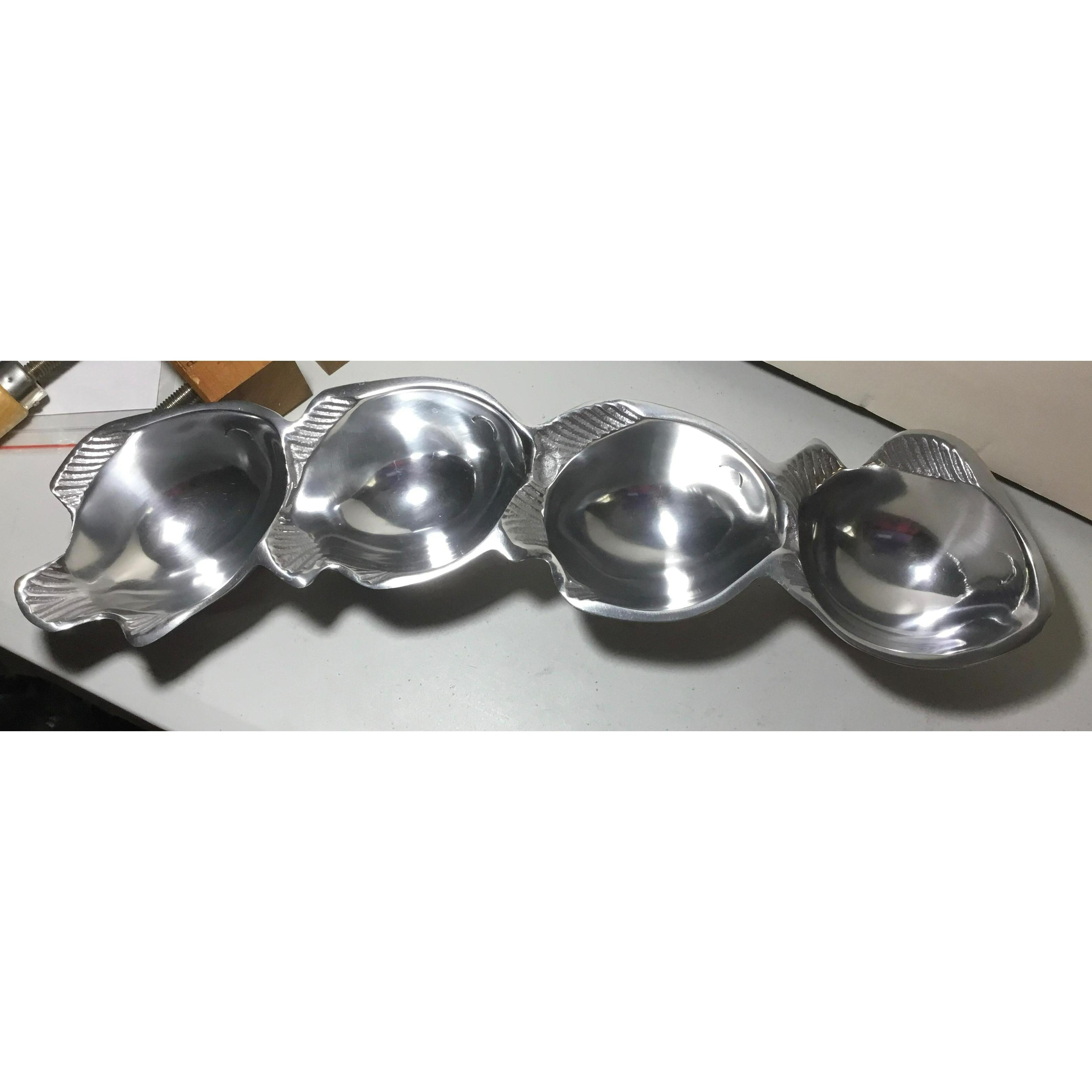 Bowls for candies sauces, etc. Aluminum IHI fish, Little Mermaid party ...