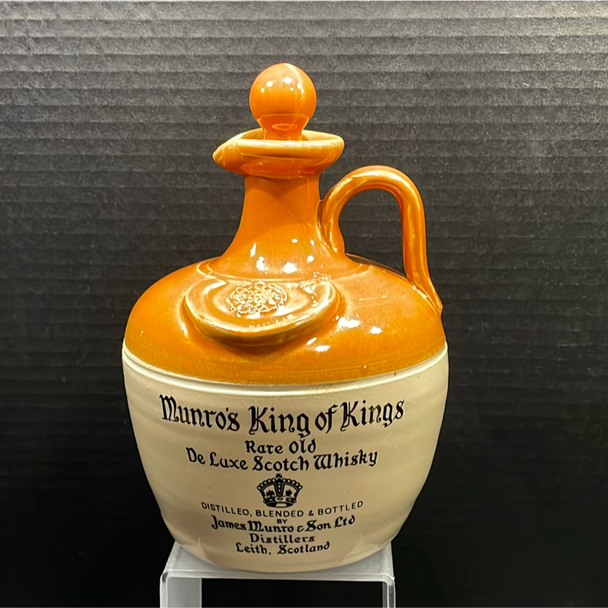 Vintage Rare Old Munro's King Of Kings De Luxe Scotch Empty Whisky Jar ...