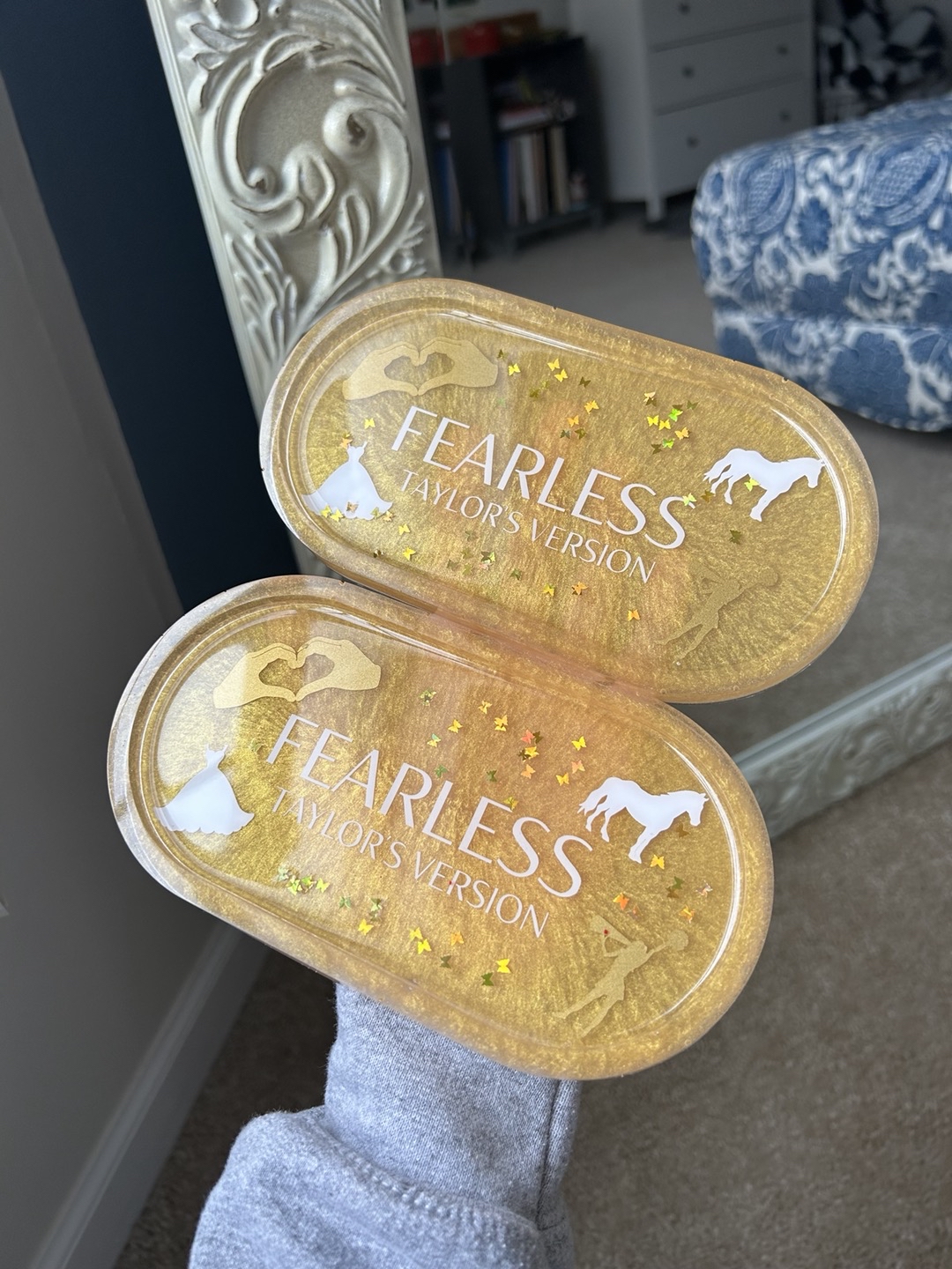 Fearless (Taylor’s version) Inspired Resin Tray