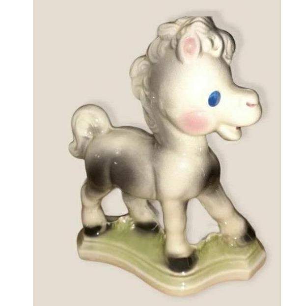 Vintage Remple Frisky The Pony horse Statue Figurine 1950s Diamond Pottery
