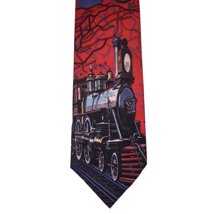 Time Of The Steam Train Tie MT132