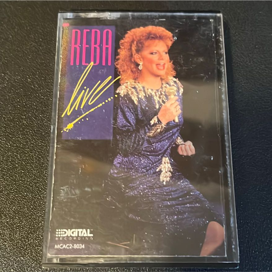 Reba McEntire Live Cassette