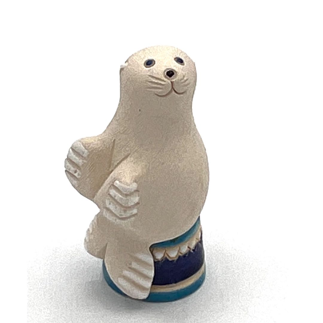 Rare Vintage Artesanía Rinconada Seal From The Circus Collection