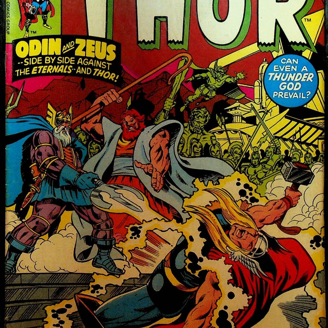 Thor Comics 291 Odin & Zeus
