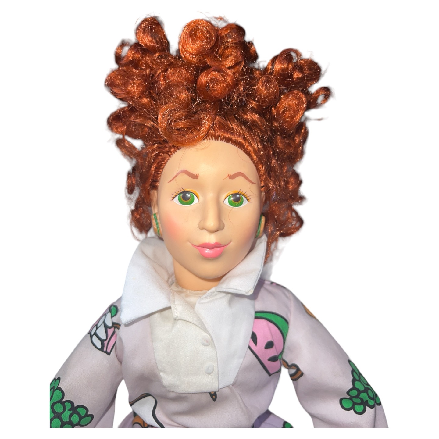 VINTAGE 1995 Kenner Miss Ms Frizzle 17" Red Hair Doll The Magic School ...