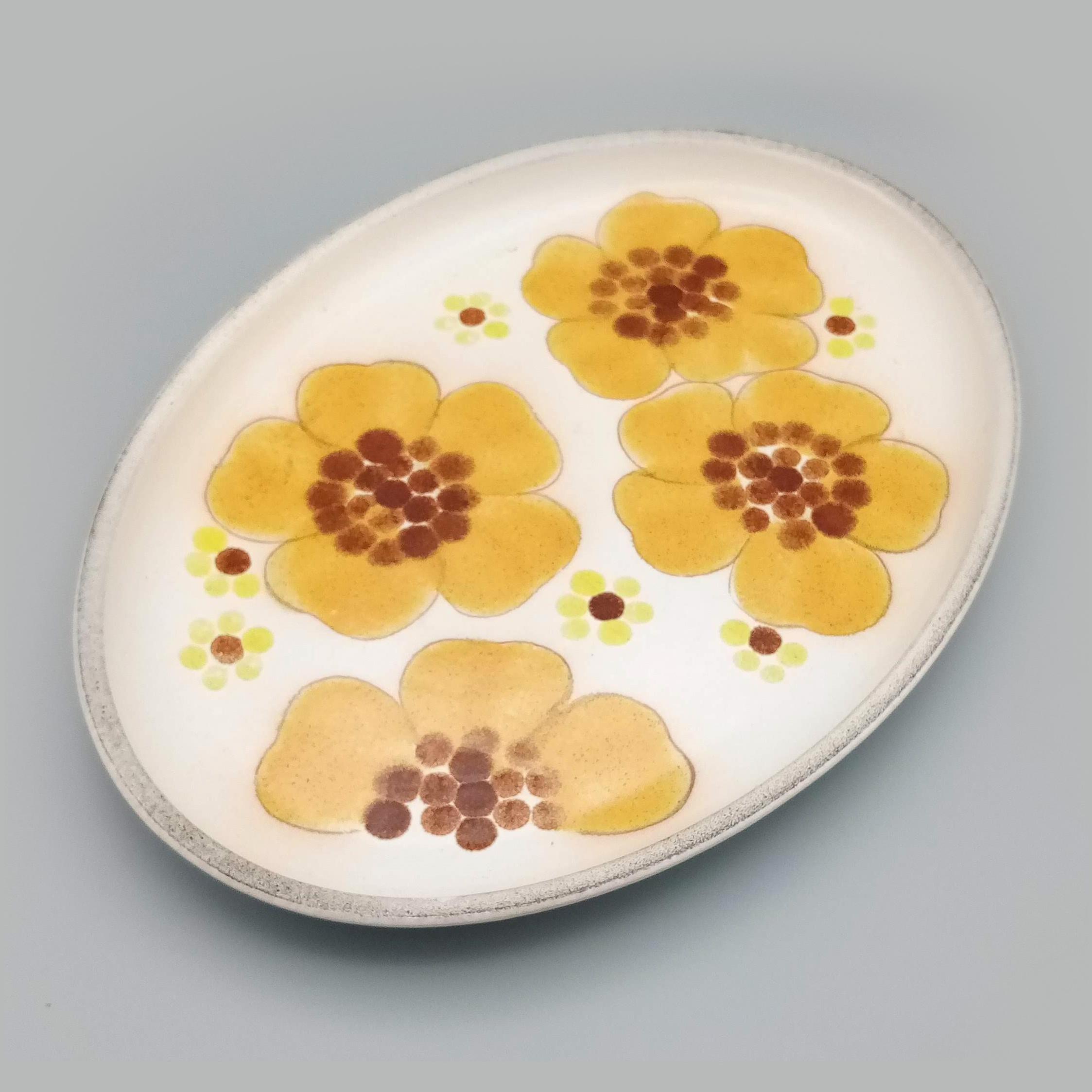 Vintage Denby Pottery Minstrel Serving Platter English Pottery 1970s ...