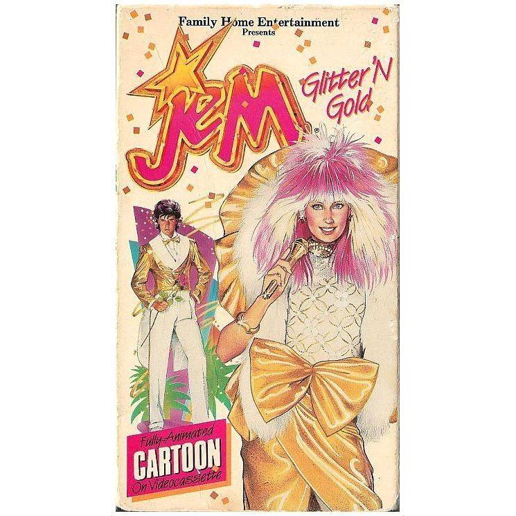 VHS - Jem: Glitter 'N Gold (1987) *The Holograms / The Misfits ...