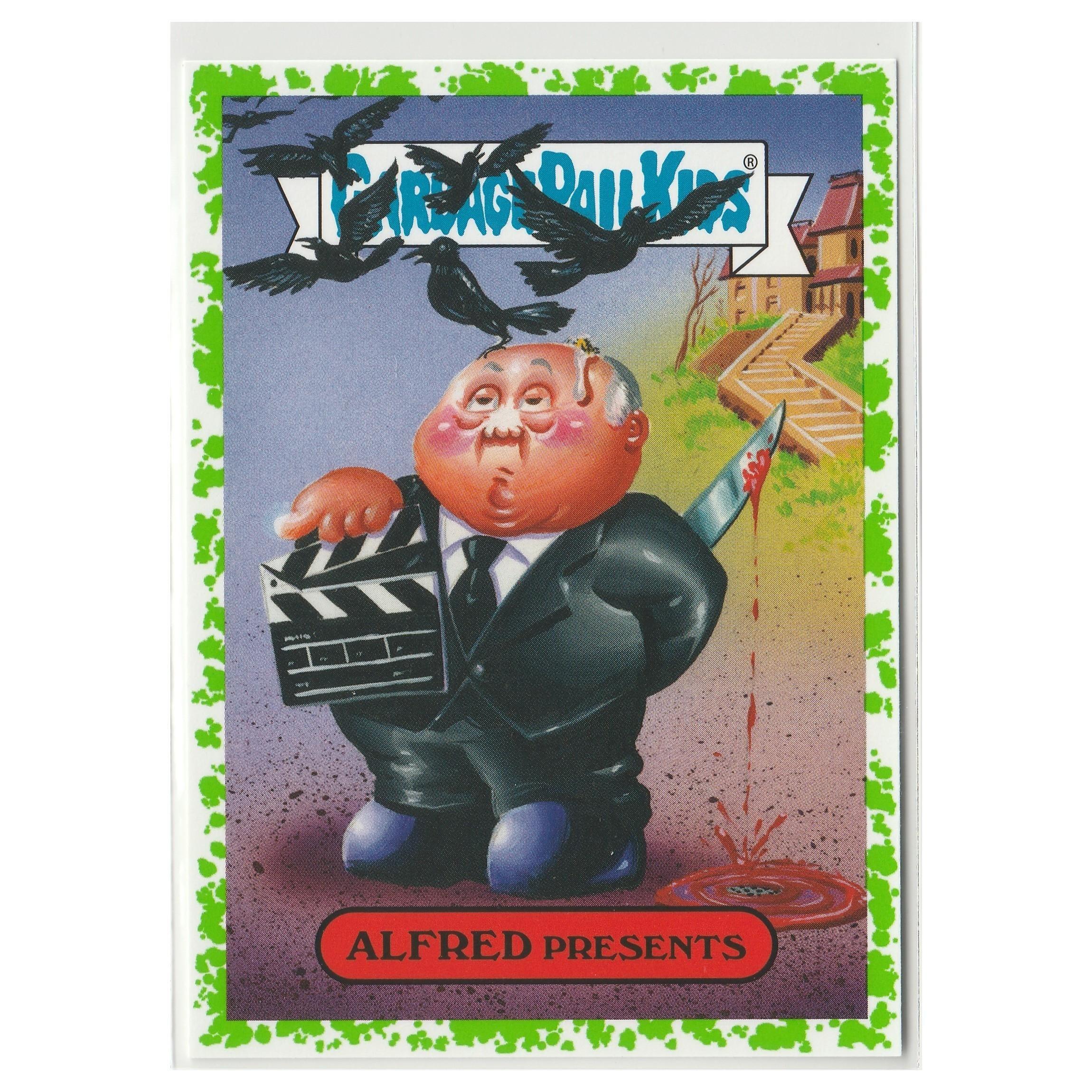 Garbage Pail Kids Alfred Presents Horror Personality Sticker #9a of 15 ...