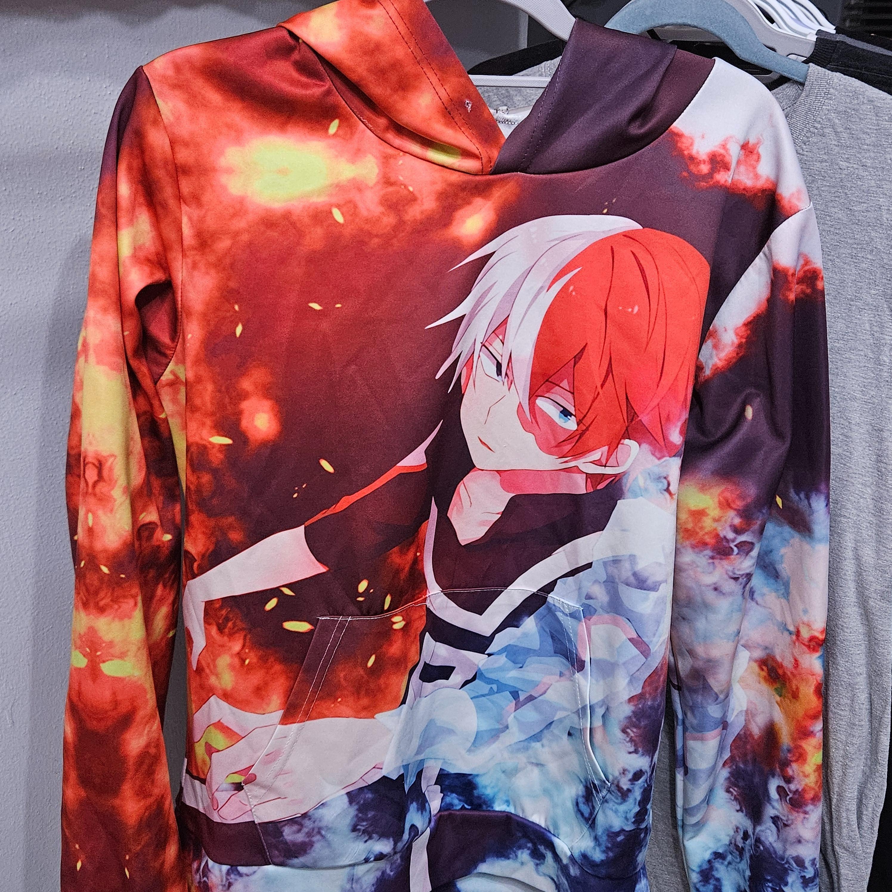 My Hero Academia Shoto Todoroki M Pullover Hoodie